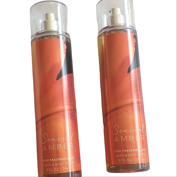Bath & Body Works | Bath & Body | 2 X Bath Body Works Sensual Amber Fine Fragrance Mist New Full ...